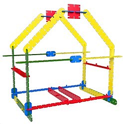 דניאלגן - ציוד לגני ילדים | G-TRIX *חדש* 244 חלקים | משחקי הרכבה